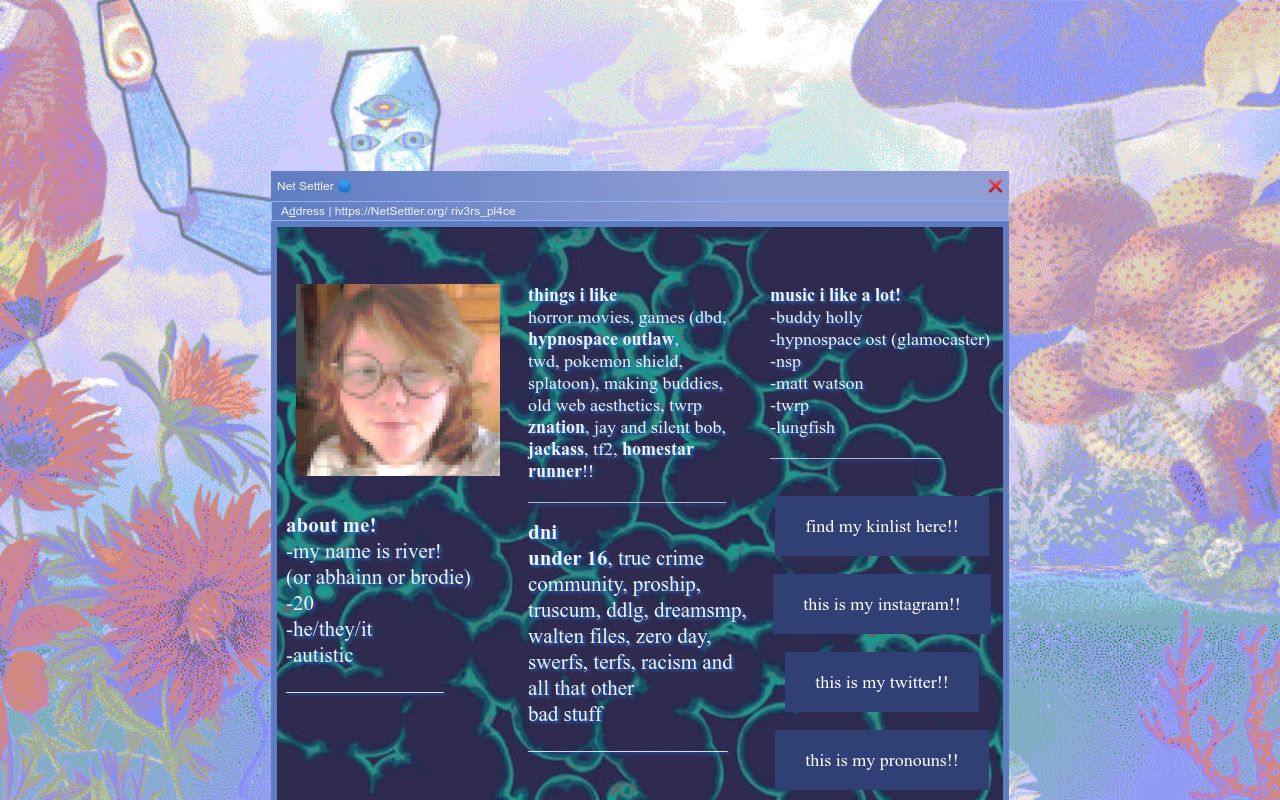 rivers hypnospace page